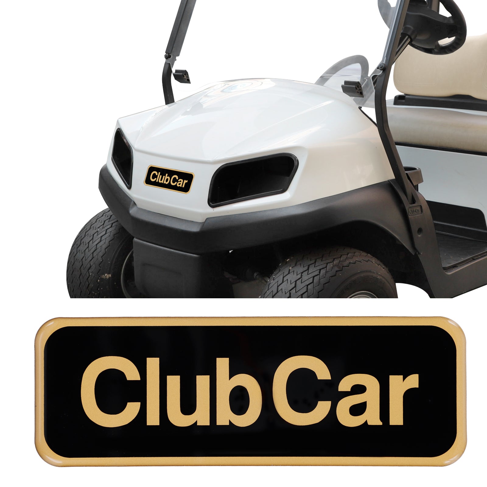 Golf Cart Emblem, Tempo Name Plate, Golf Cart Logo Badge Emblem For Cl ...